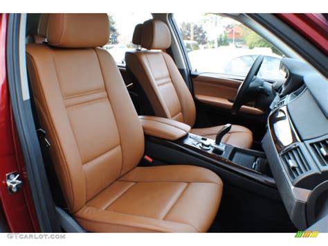 Saddle Brown Nevada Leather Interior 2009 Bmw X5 Xdrive30i Photo