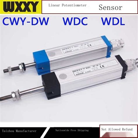 Cwy Displacement Sensor Wdc Linear Potentiometer Electronic Ruler