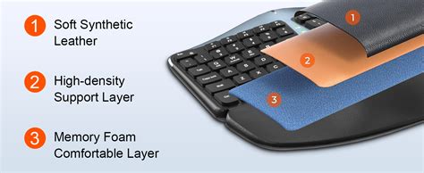 Ergonomic Wireless Keyboard And Mouse Mk835 Ergo Bluetooth 2 4g Split Design