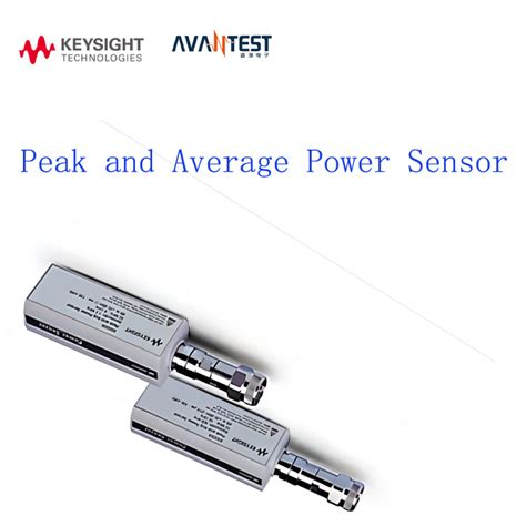 E9321A 6 GHz Peak And Average Power Sensor Modulation System Measured Power And Diode Power Sensor