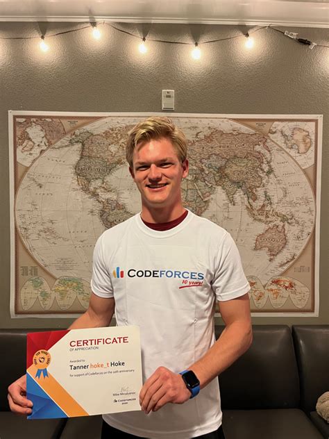 A Celebration Of The Arrival Of My Codeforces 10 Year Anniversary T