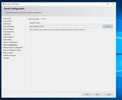 Install Ms Sql Server 2016