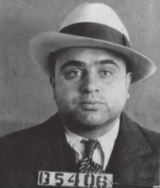 Rare Mugshot Of Chicago Mob Boss Al Capone After He Was Arrested