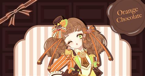 オリジナル オレンジチョコレート擬人化 ロロちゃんのイラスト Pixiv