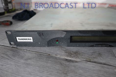 Tandberg E5710 Sd Mpeg2 Encoder Ref S1 Ni Broadcast Ltd