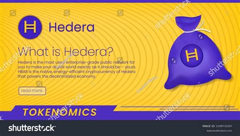 Hedera Hbar Blockchain Based Cryptocurrency Logo Stock Vector Royalty