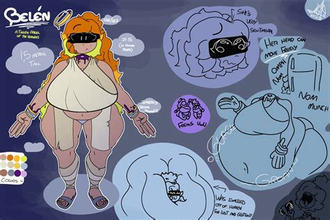 Rule 34 Angel Bbw Belén Thatncorner Character Sheet Fallen Angel Fat Hyper Hyper Fat Obese
