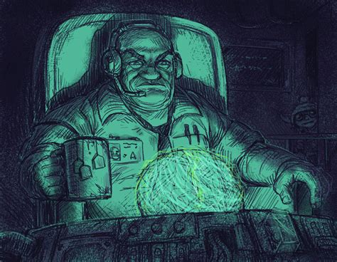 Mission Control Deep Rock Galactic Drawn By Joe Duncan Danbooru