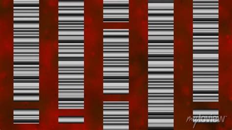 Dna Barcodes Dna Barcoding Red Blood Cells Background 3d Posters