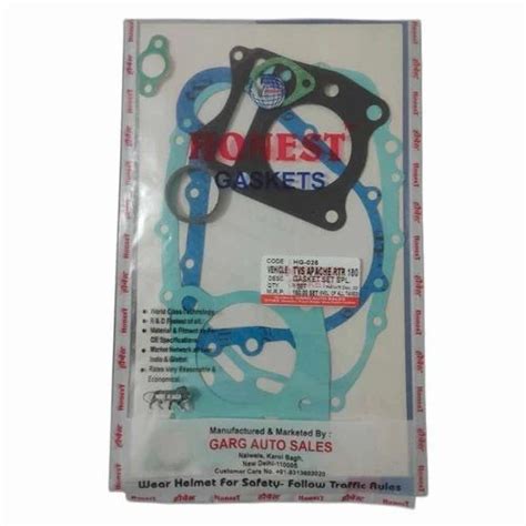 Honest Tvs Apache Rtr 180cc Full Packing Gasket Kit For Use In Bike At ₹ 44 Set In New Delhi
