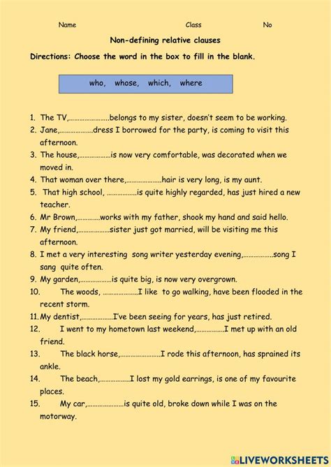 1695389 Non Defining Relative Clauses Nitcrf250