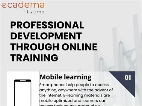 Professional Development Through Online Training By Ecadema On Dribbble