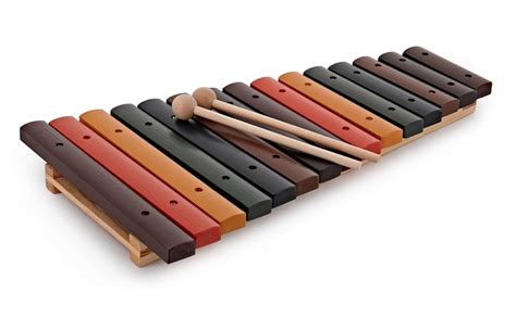 15 Key Wooden Xylophone With Mallets By Gear4music Uk