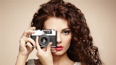Wallpaper Sergey Olshevsky Women Brunette Looking Away Makeup