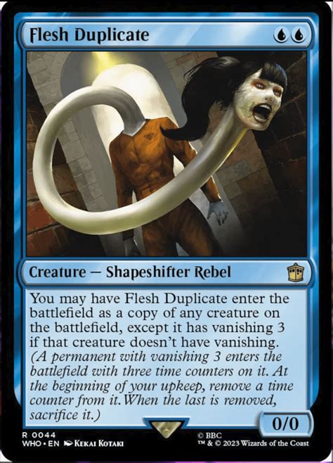 Who Flesh Duplicate Princess Weekes Rmagictcg