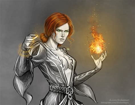 Triss Merigold By Nastyaskaya On Deviantart Triss Merigold By Nastyaskaya On Deviantart