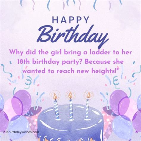 Funny 18th Birthday Jokes