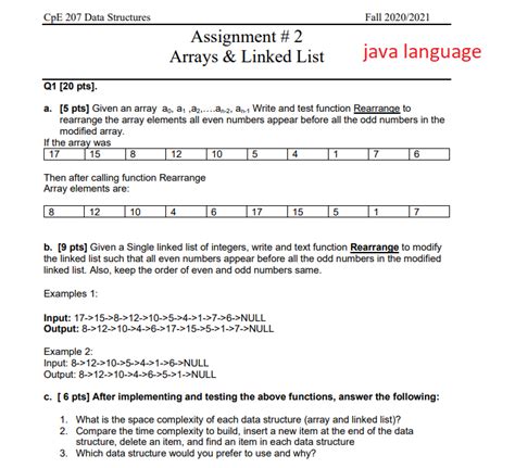 cpe 207 data structures fall 2020 2021 assignment 2