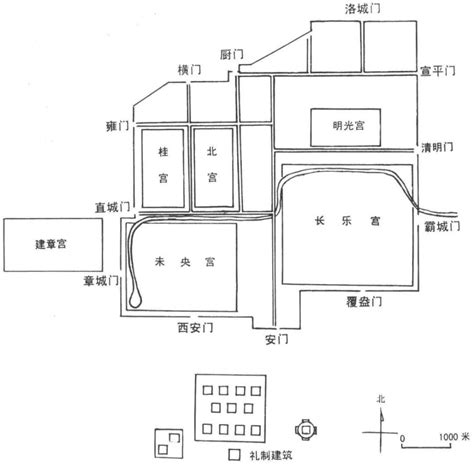 汉长安城遗址 平面图 汉长安城遗址 伤感说说吧