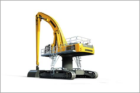 New Liebherr Port Material Handler For Powerful Work Cycles The Lh 110