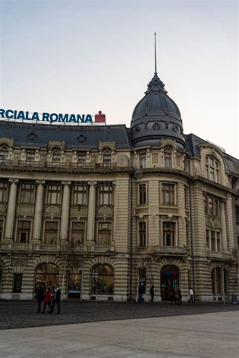 Historic Building Architecture In Bucharest Romania 2022 Editorial Photography Image Of