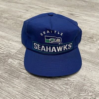 Vintage 80s Seattle Seahawks Nfl Sports Specialties Script Logo