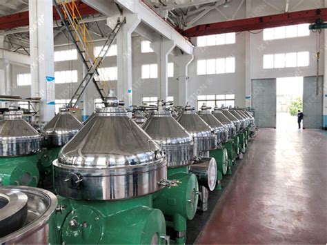 Disk Stack Centrifuge Solid Liquid Separator