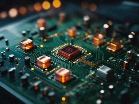 Premium Ai Image A Micro View Of Semiconductor
