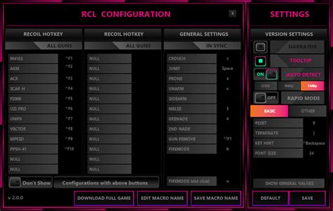 Super People No Recoil Control Script Macro Rclmacro Engine Autodetection Maker
