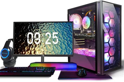 Amazon Com STGAubron Gaming PC Bundle With Inch FHD LED Monitor Intel Core I G Up To G