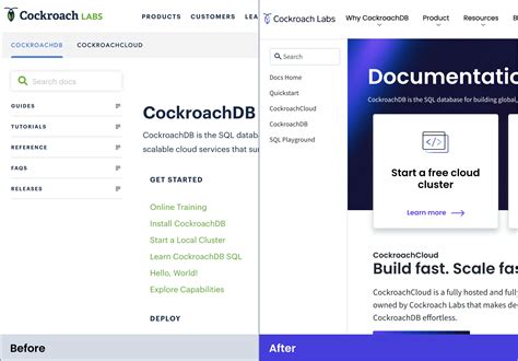Accessibility Improvements And Interactive Sql Shell Now In Cockroachdb Docs