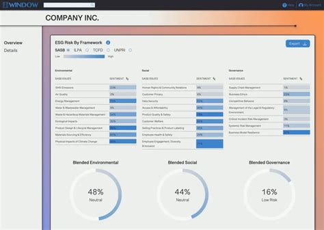 Esg Sentiment Analysis Window