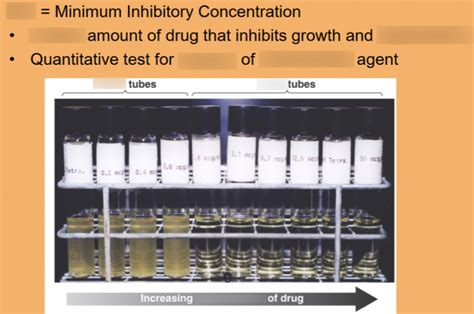 12 Mic In Broth Dilution Test Diagram Quizlet