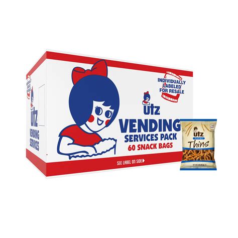 Utz Pretzels Extra Thins 1 Oz Utz Quality Foods