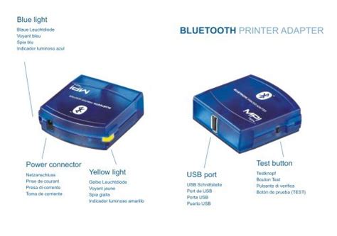 Bluetooth Printer Adapter Mpi Tech