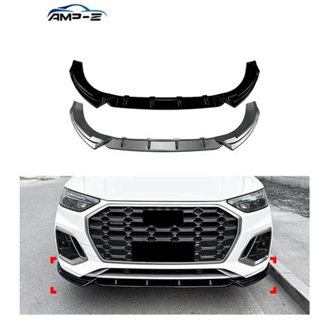 Q5 Front Bumper Lip Splitter For Audi Q5 Fy Sline Facelift 2020 2024