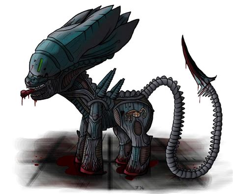 Милая пони Xenomorph