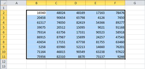 Cómo Seleccionar Celdas En Excel Excel Total