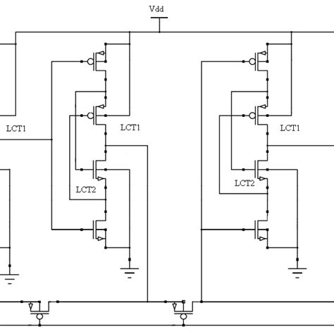 A Single Transistor B Stacked Transistor Download Scientific Diagram