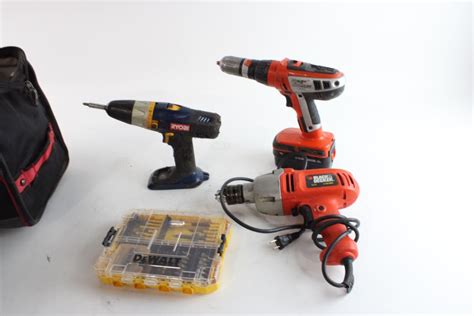 Drills Drill Bit Sets And More 10 Pieces Property Room