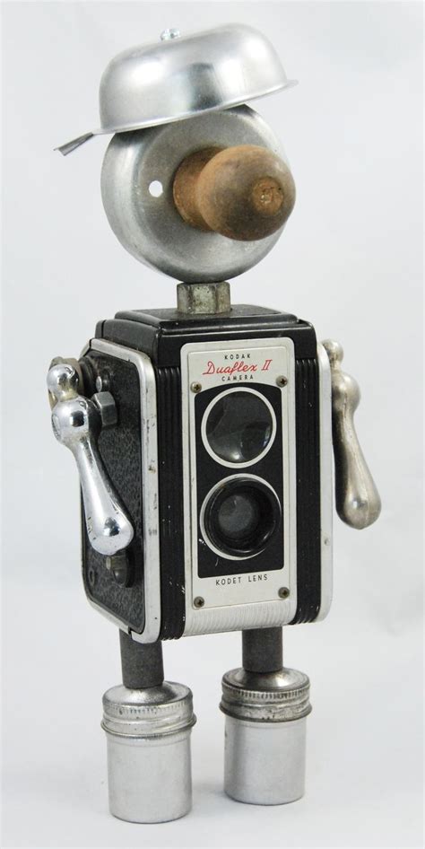 Danny Robot Art Camera Art Found Object Art