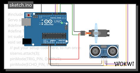 Project Servo 3 Mirza Aulia Wokwi ESP32 STM32 Arduino Simulator