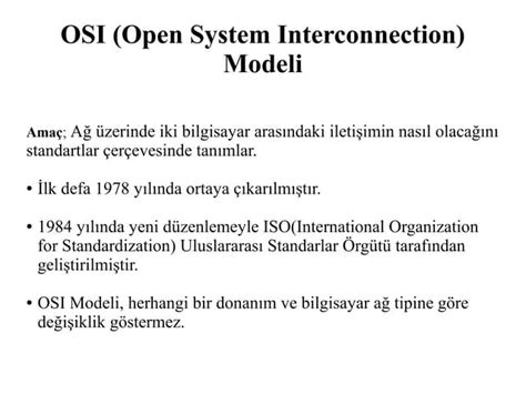 Osi Open System Interconnection Odp