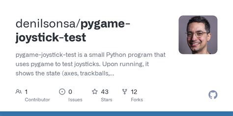 Github Denilsonsapygame Joystick Test Pygame Joystick Test Is A Small Python Program That