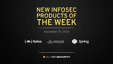New Infosec Products Of The Week November 25 2022 Help Net Security