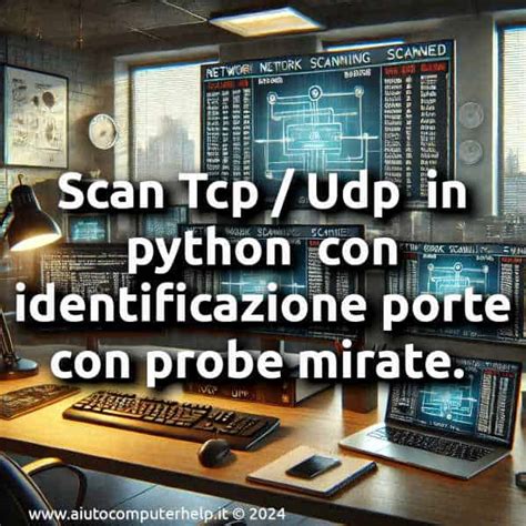 Nmap Vs Codice Scan Tcp Udp Python Con Log