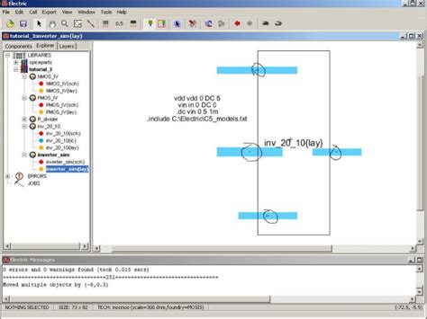 ElectricVLSI Tutorials