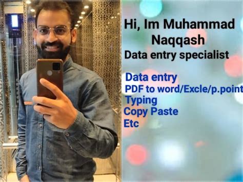 Do Data Entry Copy Paste Pdf To Word Excel Powerpoint Typing Compiling By M Naqqash Fiverr