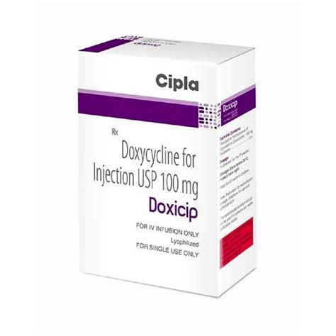 Doxycycline 100 Mg Injection At ₹ 500 Vial Doxy Injection In Nagpur Id 2854787534873