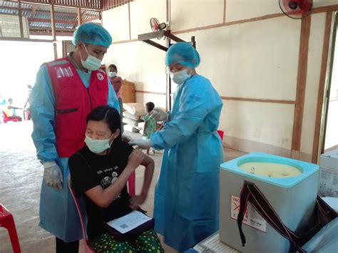 ကလိန်အောင်မြို့တွင် အသက် ၁၈ နှစ်နှင့်အထက် ပြည်သူများအား ကိုဗစ် ၁၉ ရောဂါ ကာကွယ် ဆေး ပထမ ဒုတိယအက